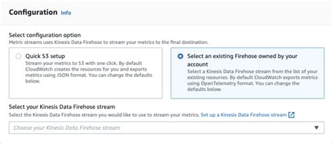 Aws Cloudwatch Metric Streams With Kinesis Data Firehose