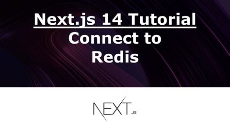 How To Connect To Redis In Nextjs 14 Youtube