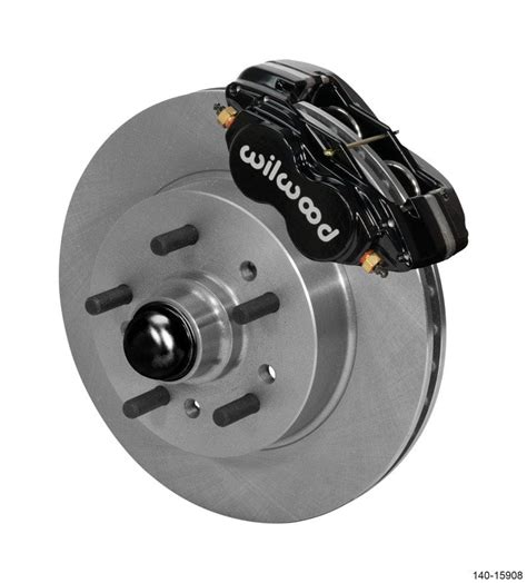 Wilwood Forged Dynalite Pro Front Kit 1100in One Piece Hp Hub And Rot
