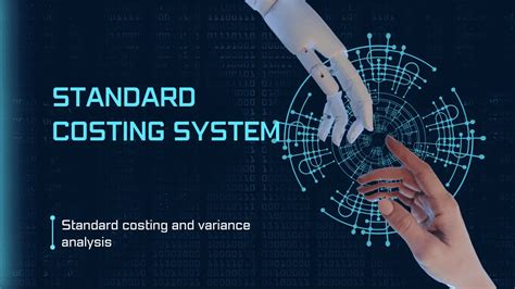 Standard Costing System Mfg Finance Hub