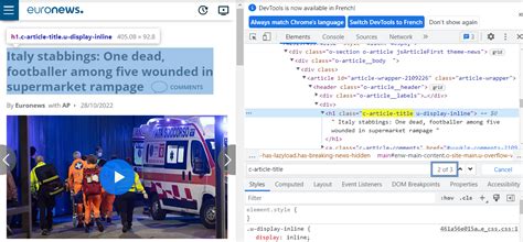 Selenium Python Case Study Zum Euronews Web Scraping