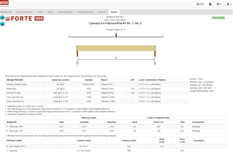 Wood Beam Load Capacity Chart The Best Picture Of Beam