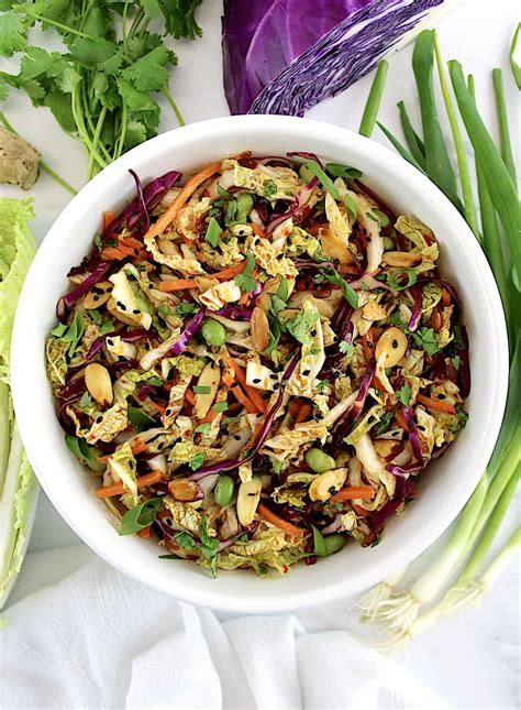Asian Cabbage Slaw Nutritious Deliciousness Asian Cabbage Slaw Nutritious Deliciousness