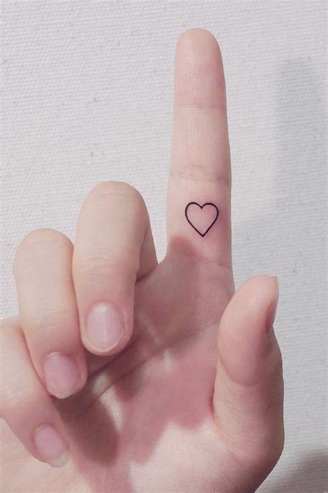 Finger Tattoo Small Heart Templates Heart Henna Tutorial For