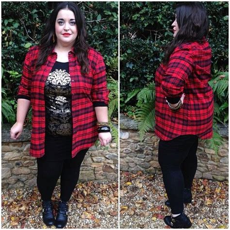 Danielle Vanier Dress Tartan Plus Size Outfits