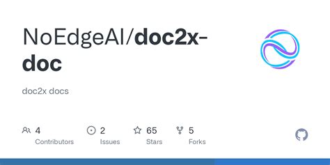 Github Noedgeaidoc2x Doc Doc2x Docs