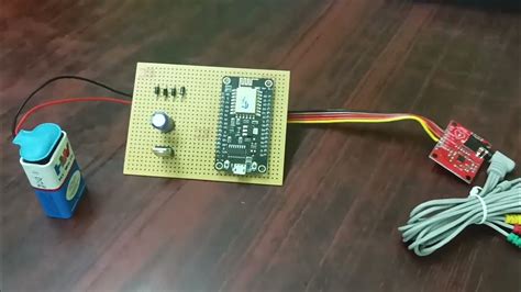 Iot Based Ecg Monitoring With Ad8232 Ecg Sensor With Esp8266 And Ubidots Platform Youtube