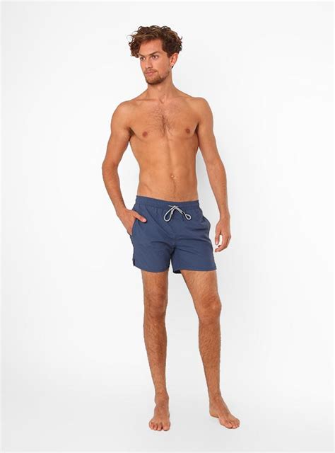 Ripley Ropa De BaÑo Short Hombre Index Folid