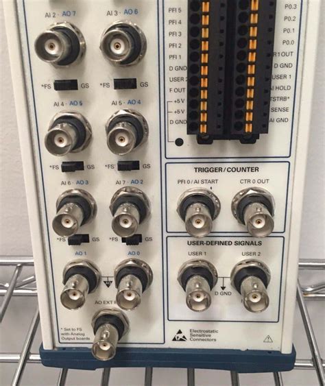 National Instruments Ni Bnc 2110 Electronic Test Equipment Used For