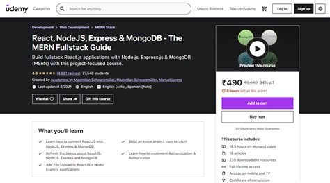 Best MERN Stack Courses Online Based On Learning Reviews TangoLearn