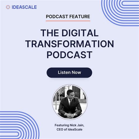 Ideascale On Linkedin Digitaltransformation Innovation Podcast Ceointerview Ideascale…