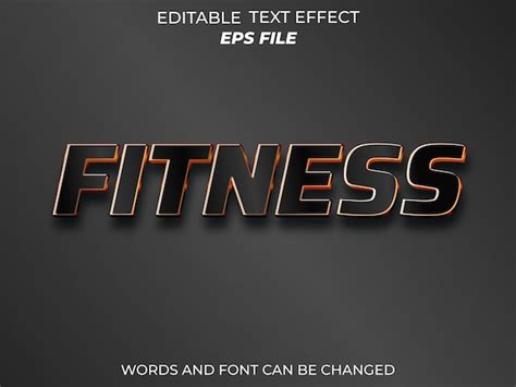 Text Fitness Vectors And Illustrations For Free Download