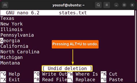 nano text editor in linux linuxsimply