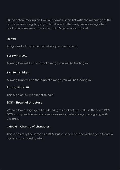 Smc Structure And Concepts Of Forex Smc Pdf