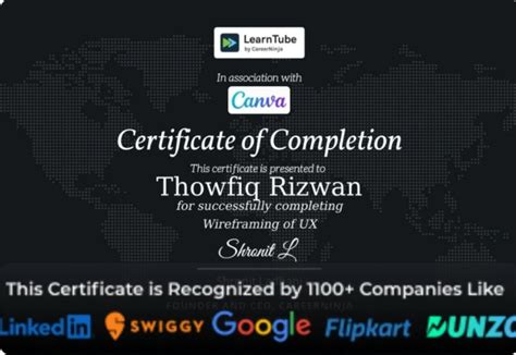 Thowfiq Rizwan M On Linkedin Uxdesign Uiux Linkedin Learntubecertified Learntube
