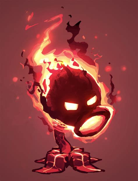Fire Peashooter Danbooru