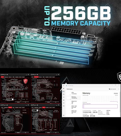 Extreme It Msi ได้โชว์ภาพหน้าจอ Cpu Z และ Task Manager