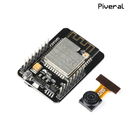 Esp32 Cam Development Board W Wifi Bt Ov2640 Camera Esp32s Wroom 32 Piveral