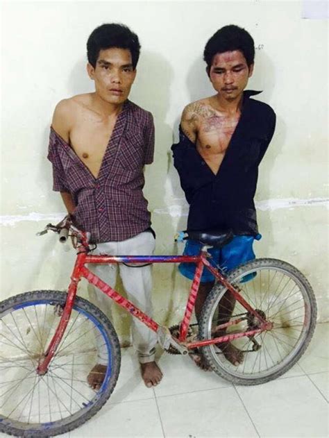 ជនសង្ស័យ ២នាក់ធ្វើសកម្មភាពស្ទាក់វាយយកកង់ពីបុរសម្នាក់ ត្រូវកំលាំងប៉ូលិសចោមចៅ ឃាត់បានភ្លាមៗ