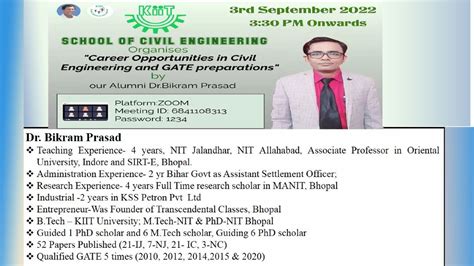 Alumni Talk At Kiit School Of Civil Engineering Kiit University News