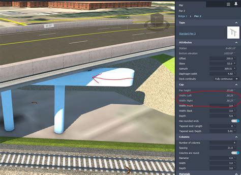 Modify Bridge Bent Cap Length Autodesk Community