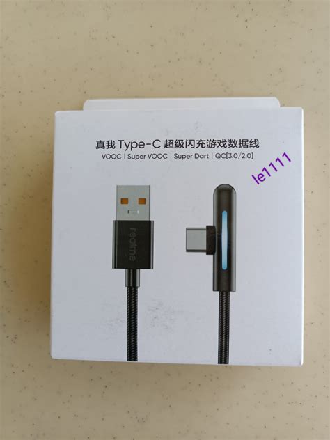 Realme Type C Gaming Cable Mobile Phones Gadgets Mobile Gadget Accessories Chargers