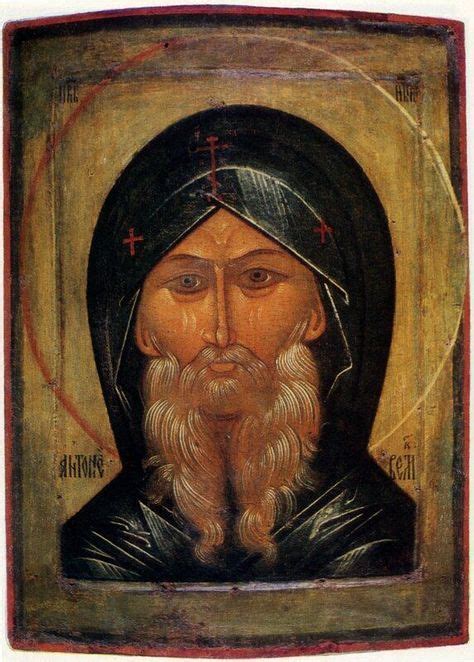 Св. Антоний Великий; XVI | Arte bizantino, Iconos ortodoxos, Icono ortodoxo