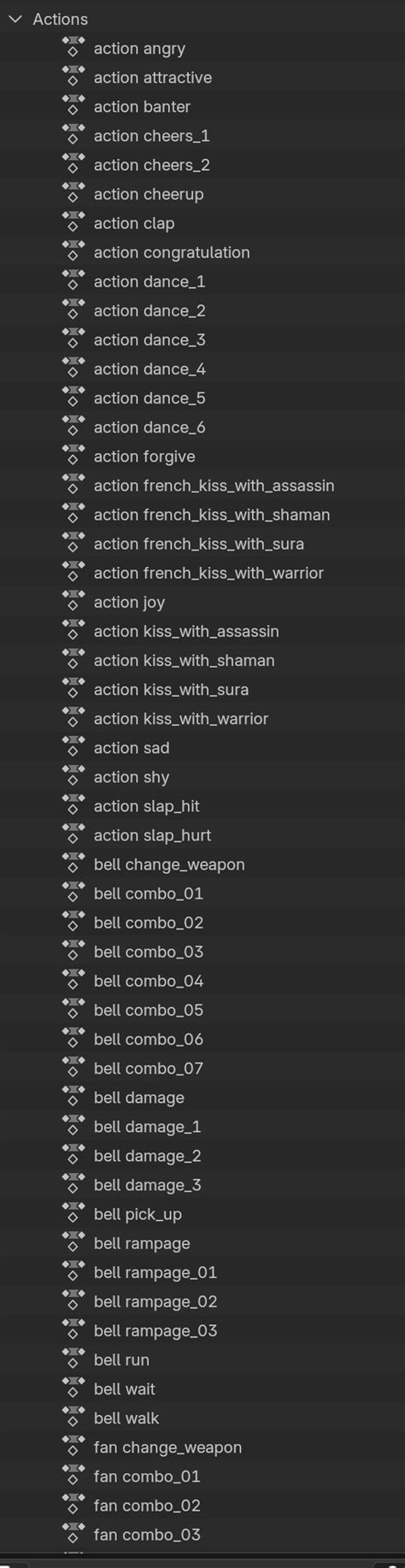 All Character Models Form 2014 Client Imported Into Blender Complete