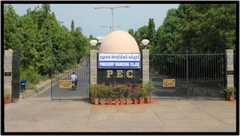 Pondicherry Engineering College Hostel Fees And Facilities