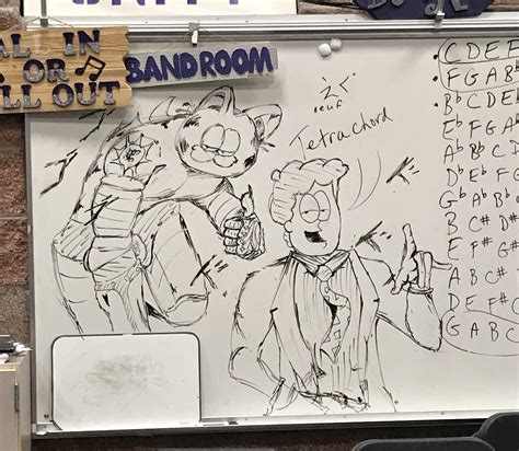 Original By Lumpy Touch But I Drew This In My Band Room And Thought It