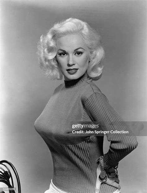 Actress Mamie Van Doren News Photo Getty Images