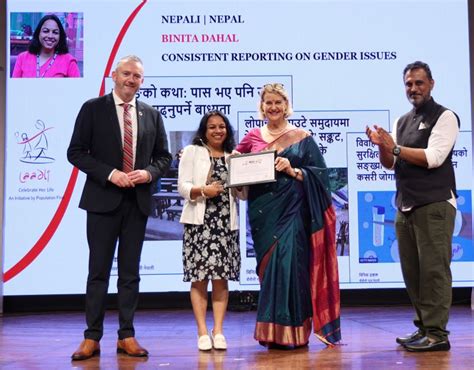 Im Truly Honored To Have Received The South Asia Laadli Media And