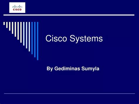 PPT Cisco Systems PowerPoint Presentation Free Download ID