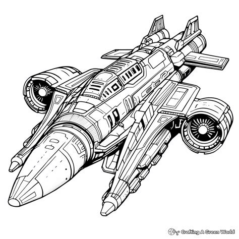 Jet Coloring Pages Free And Printable