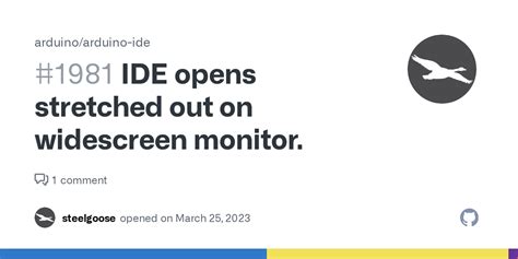 Ide Opens Stretched Out On Widescreen Monitor · Issue 1981 · Arduinoarduino Ide · Github