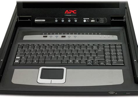 Apc Ap5816 17 Rack Lcd Console 16 Port Kvm 120240v 1u Rack Unit