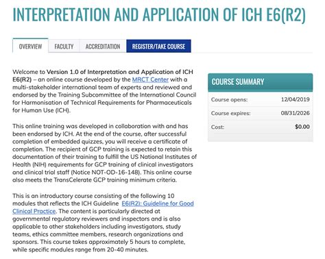 Interpretation And Application Of Ich E6 R2 E Learning The Multi Regional Clinical Trials