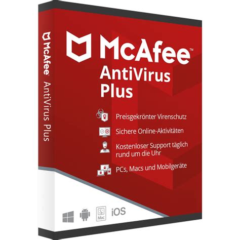 Neu Mcafee Antivirus Plus Günstig Kaufen Lizenzguru