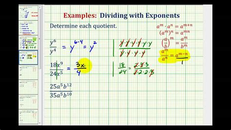 Simplify Expression Quotient Rule