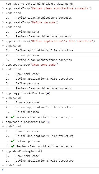 Designing A Typescript Todo List Application Following Clean