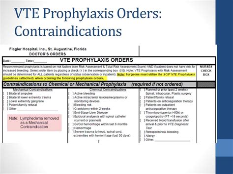 Ppt Vte Prophylaxis Powerpoint Presentation Free Download Id 1749530
