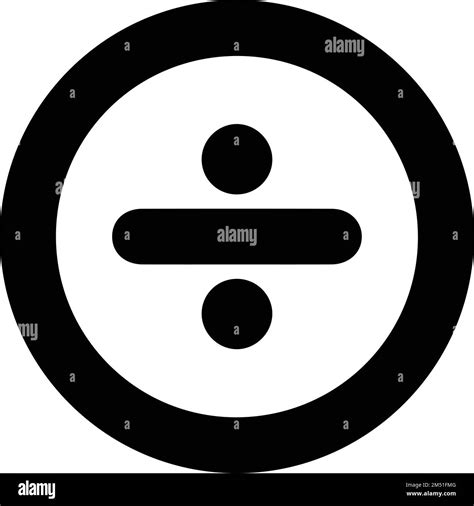 Latex Division Symbol Stock Vector Images Alamy