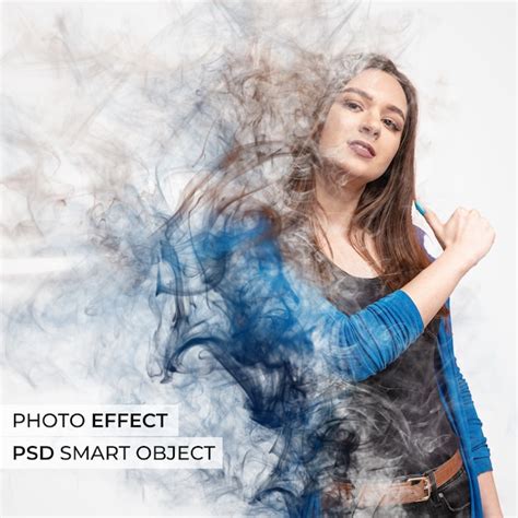 Premium Psd Smoke Dispersion Photo Effect
