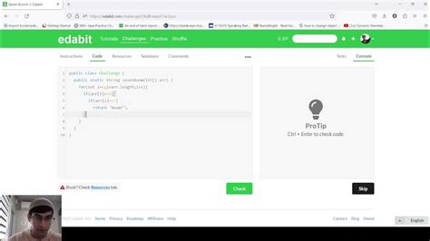Seven Boom Quick Java Exercise From Edabit Java Loops Youtube