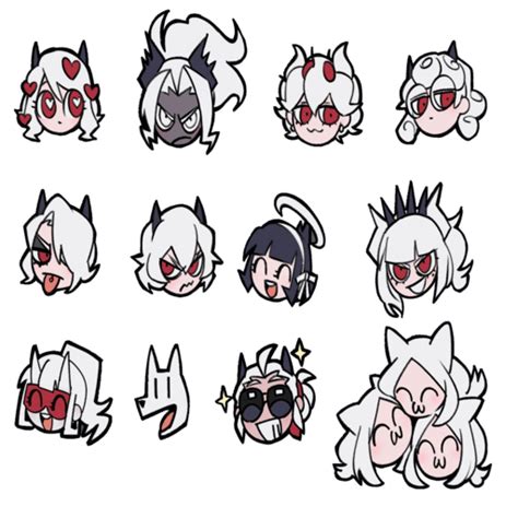 Helltaker Icons Pack Spray For Team Fortress 2 Tf2 Sprays