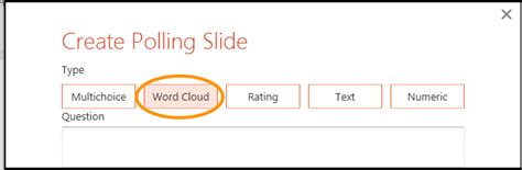 create word clouds in powerpoint vevox helpsite