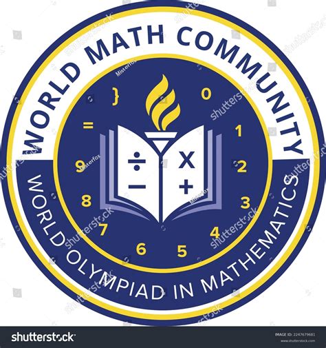 Math Education Logo Template Illustration Stock Vector Royalty Free 2247679681 Shutterstock