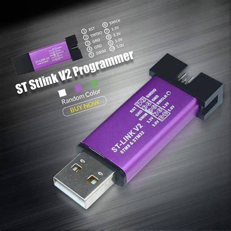St Link V2 Programming Unit Emulator Downloader 40pin Stm32f103c6t6