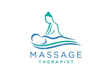Premium Vector Massage Logo Design Handwork Or Hand Care Logo For A