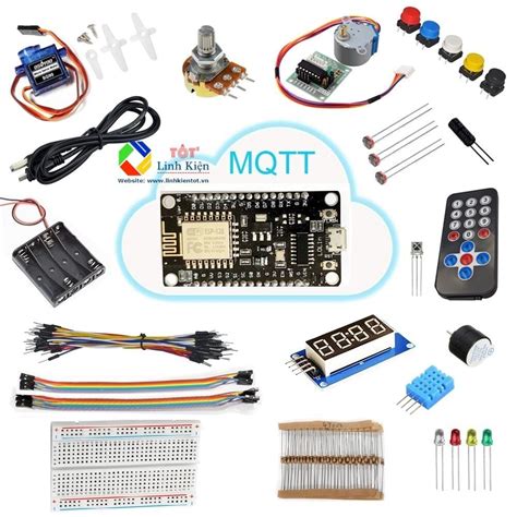 Kèm Tài Liệu Bộ Học Tập Lập Trình Kit Thu Phát Wifi Esp8266 Nodemcu